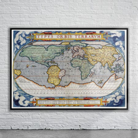 Vintage World Maps - Old World Prints