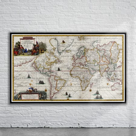 Old World Prints - Vintage Maps & Prints