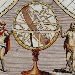 Vintage Senex World Map 1721