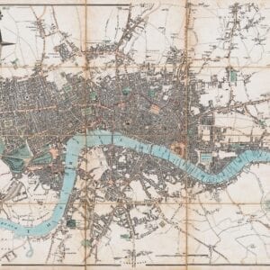 Vintage Map of London 1806
